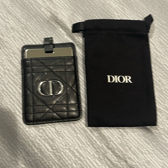 Dior | Accessories | Dior Phone Mirror Card Holder | Poshmark